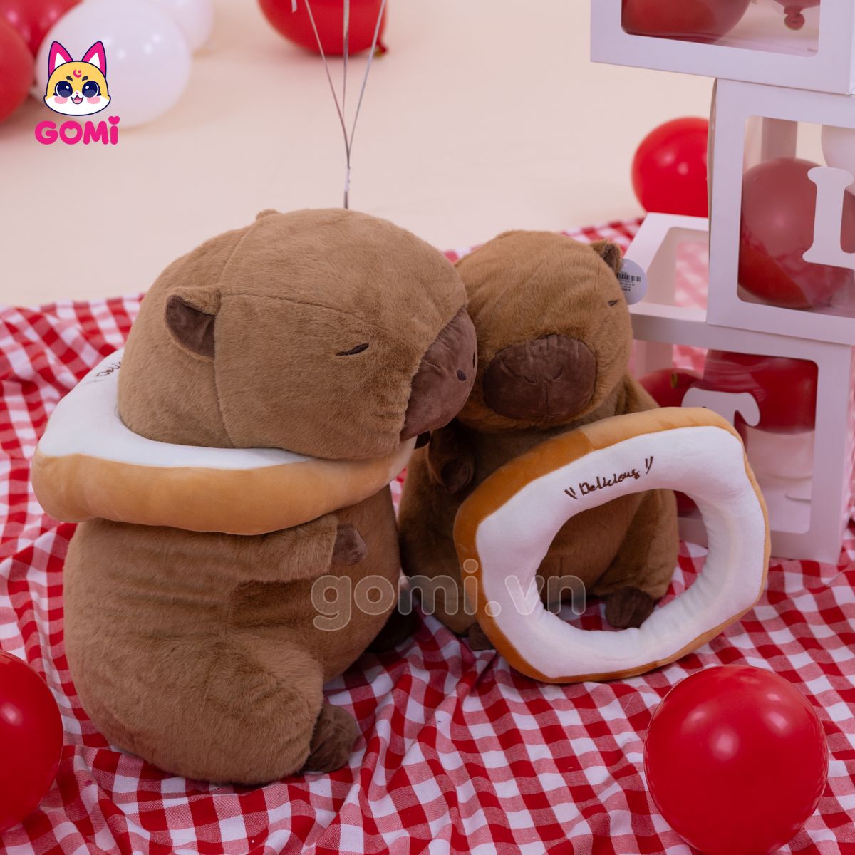 Gấu Bông Capybara Bánh Mì